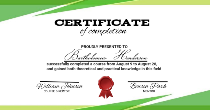 CERTIFICATE FLYER Template | PosterMyWall