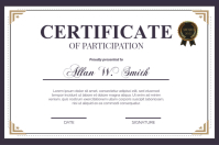 certificate flyer Template | PosterMyWall