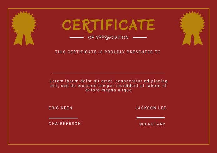 Certificate flyer Template | PosterMyWall