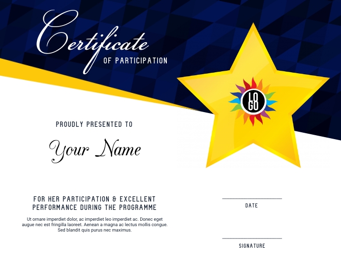 Copy of Certificate Flyer | PosterMyWall