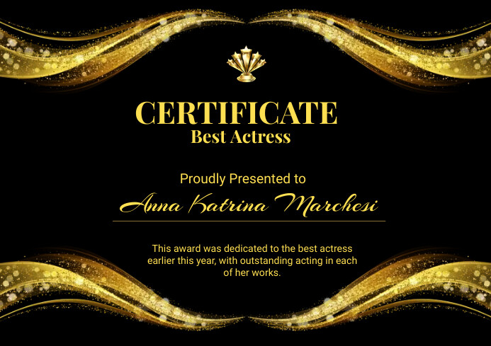 Certificate Flyer Template | PosterMyWall