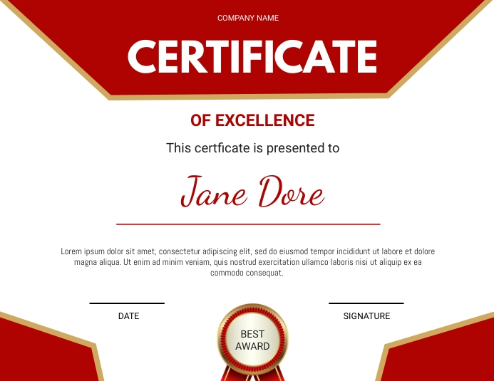 Plantilla de Volantes de Certificado | PosterMyWall