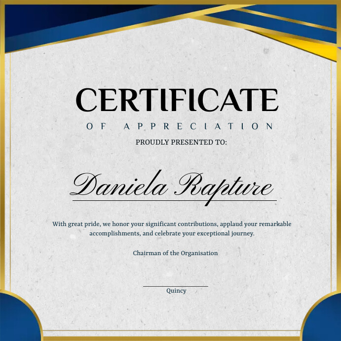 certificate of achievement diploma template | PosterMyWall