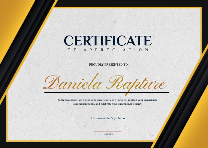 certificate of achievement diploma template | PosterMyWall