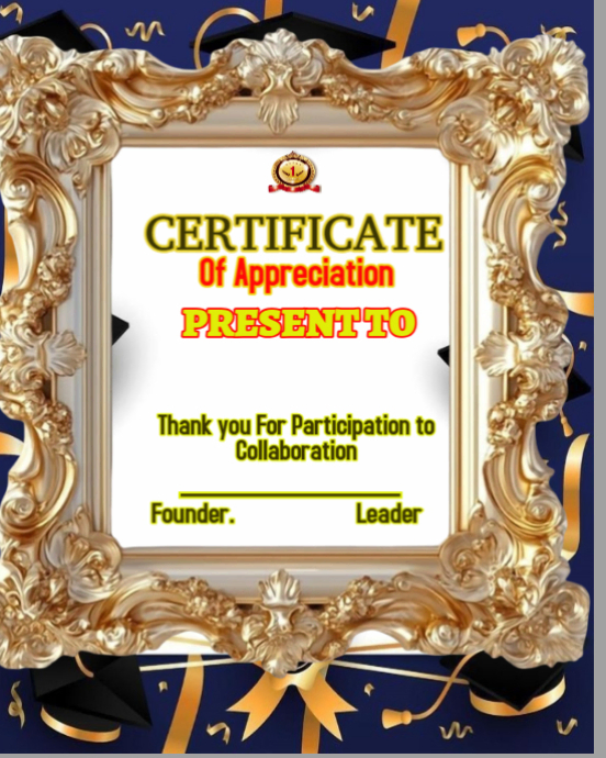 Certificate of appreciation Achievement Recognition flyer design ...