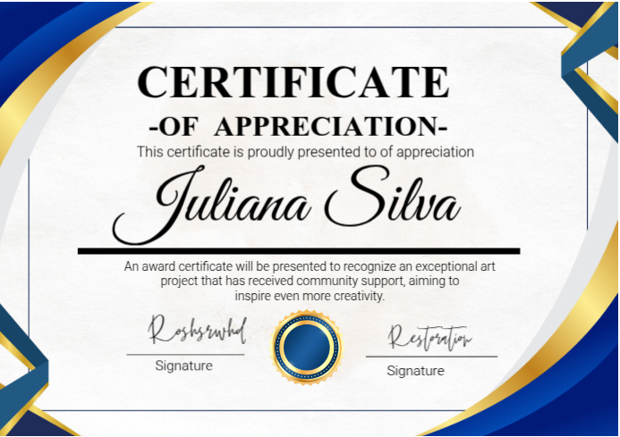 Plantilla de Certificate of appreciation award template poster ...