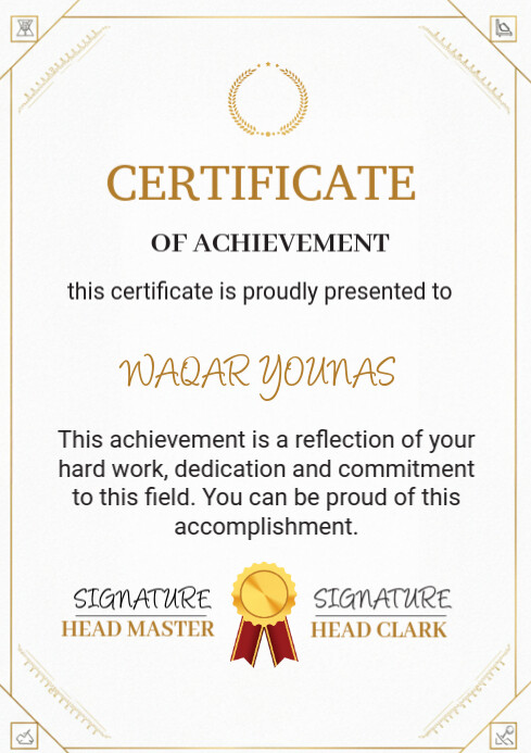Copy of Certificate of Appreciation Flyer | PosterMyWall