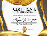 certificate of appearance certificate templat Template | PosterMyWall