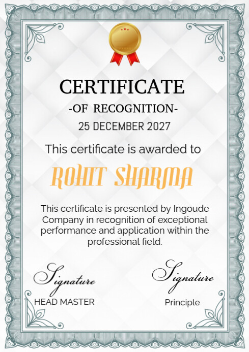 Certificate of education Template | PosterMyWall