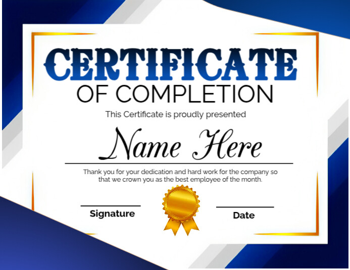 Certificate of Eligibility flyer Us letter Template | PosterMyWall