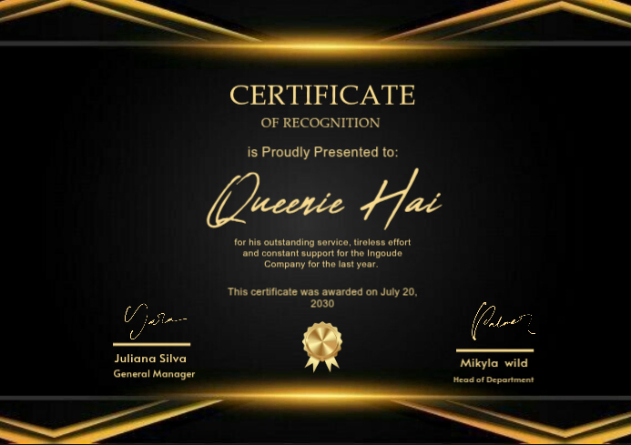 Certificate of Participation Template | PosterMyWall