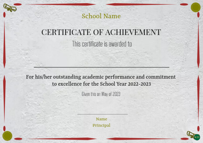 Modèle Proffessional Certificate Template | PosterMyWall