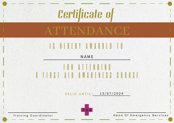 Copy of Certificate template | PosterMyWall