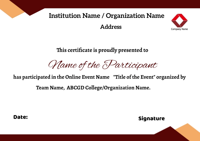 Certificate_3 Template | PosterMyWall