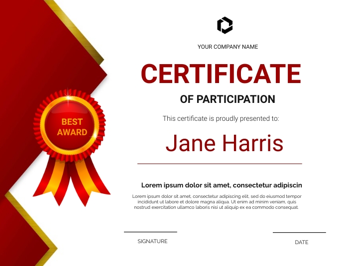 Certificates Template | PosterMyWall
