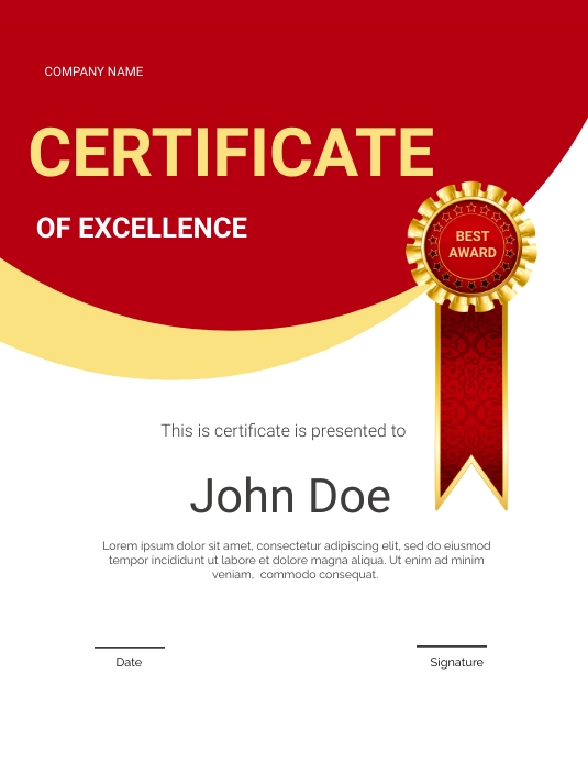 Copy of Certificates | PosterMyWall