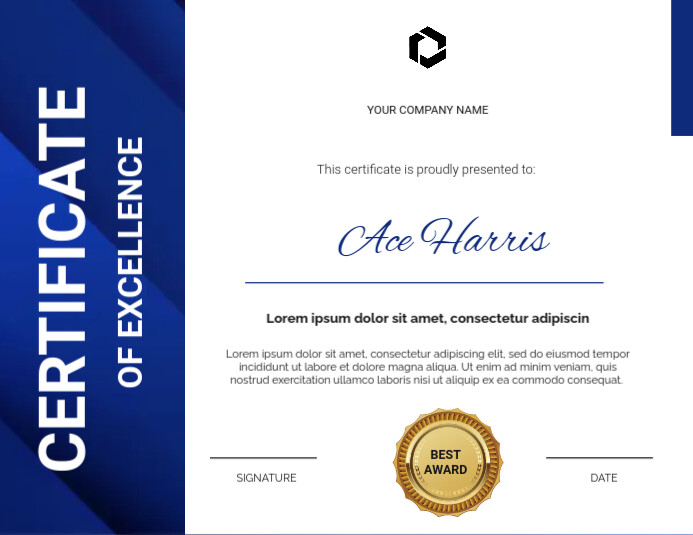 Copy of Certificates | PosterMyWall