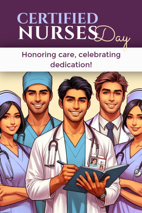 Certified nurses day Template | PosterMyWall
