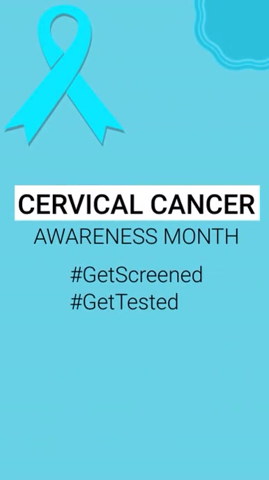cervical cancer Template | PosterMyWall