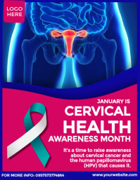 Cervical Health Awareness Month Template | PosterMyWall