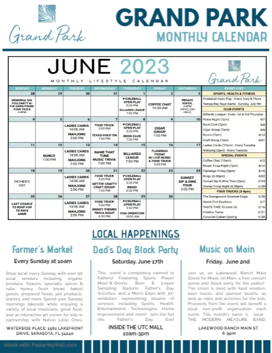 GP NEWSLETTER PG 6 - JUNE | PosterMyWall