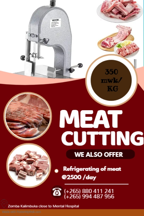 Meat flyer | PosterMyWall