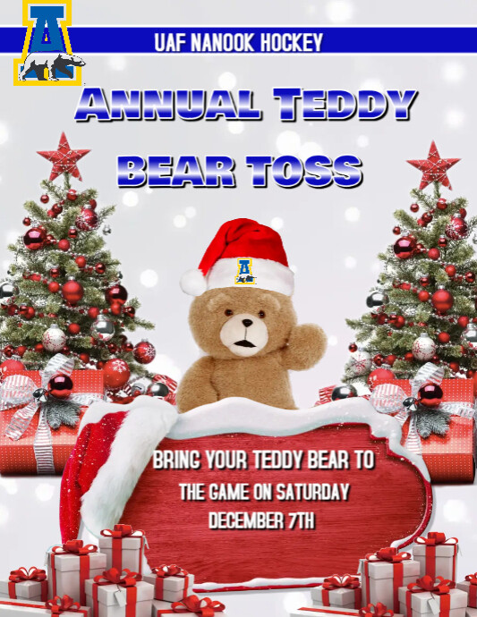 Copy of CHRISTMAS TOY DRIVE FLYER TEMPLATE | PosterMyWall