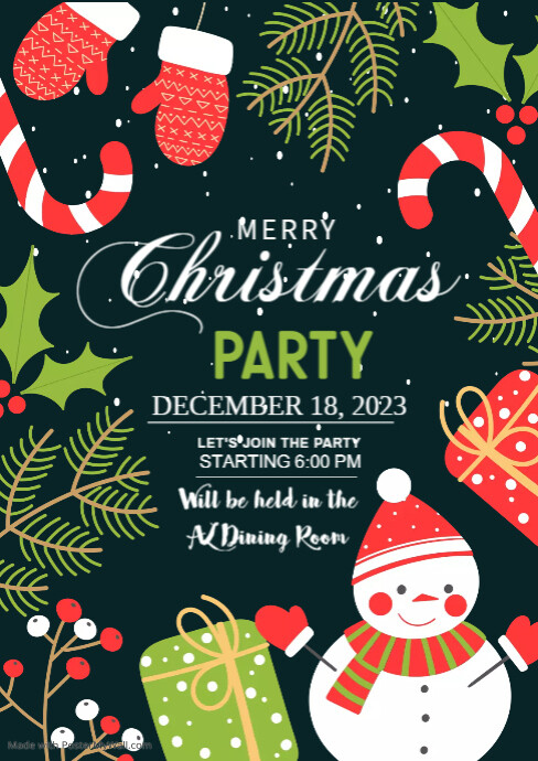 Christmas,Christmas party,event | PosterMyWall