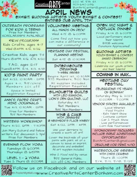 April Newsletter | PosterMyWall