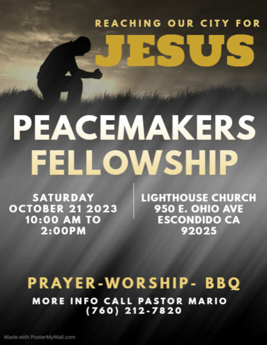 mens ministry church event | PosterMyWall