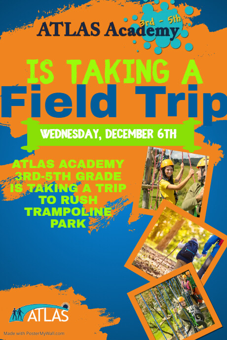 Adventure Obstacle Park Flyer Template | PosterMyWall