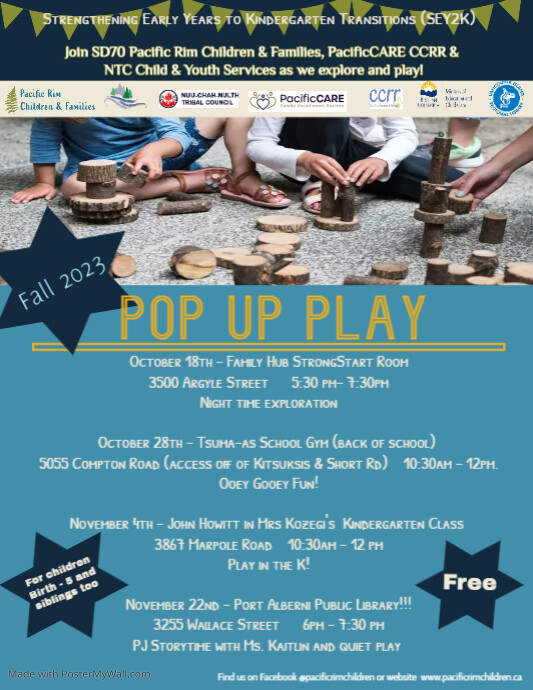 Family Hub Pop Up Play (1) | PosterMyWall