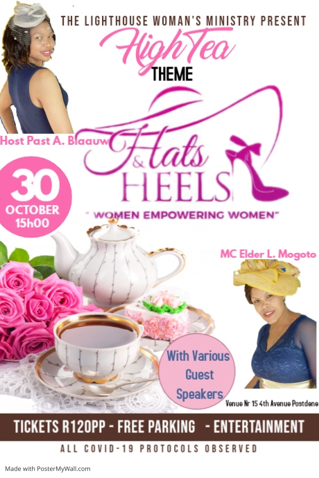 Copy of High Tea Poster | PosterMyWall