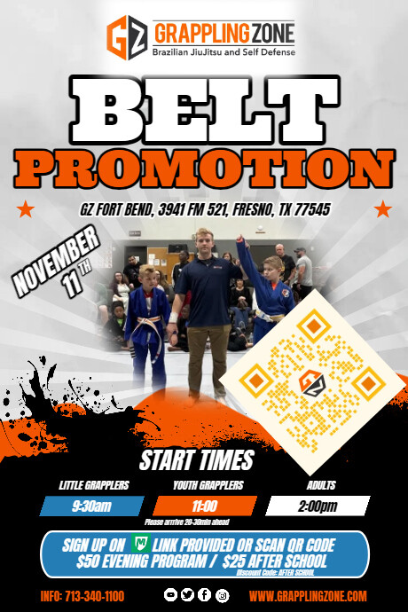 Copy of GZ BELT PROMOTION NOV 11 UPDATED | PosterMyWall