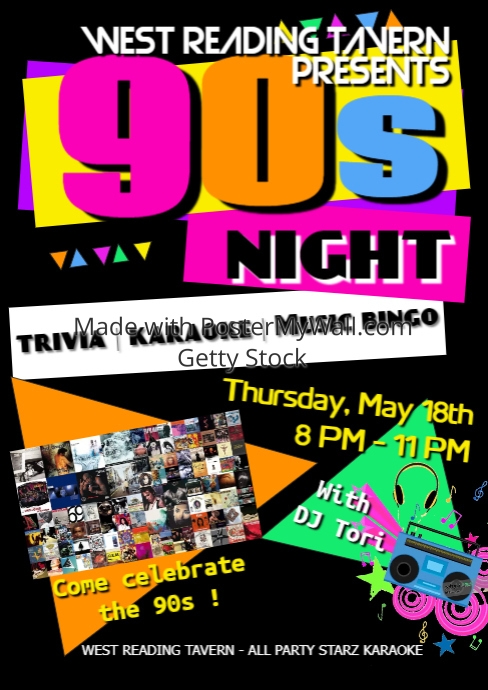 Copy of 90s Party Oldschool Retro Event 90er | PosterMyWall