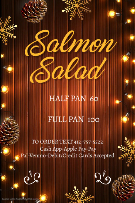 christmas menu, menu, new year menu | PosterMyWall