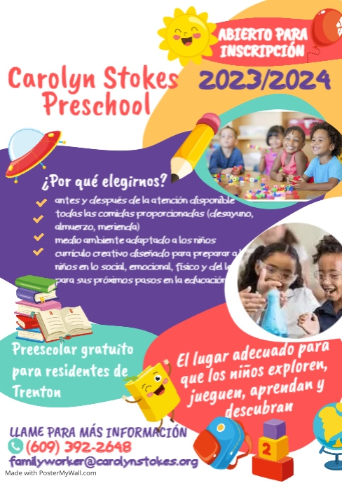 preschool enrollment Flyer Spanish | PosterMyWall