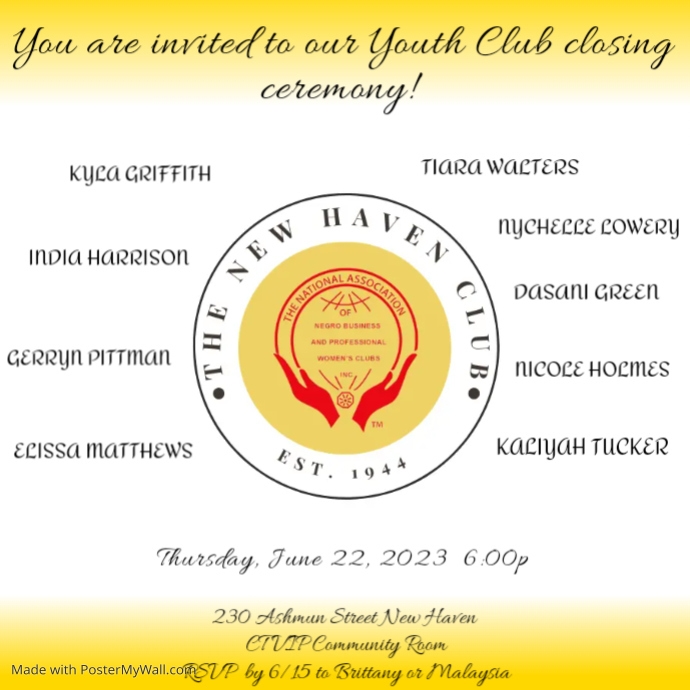 Induction Invitation | PosterMyWall