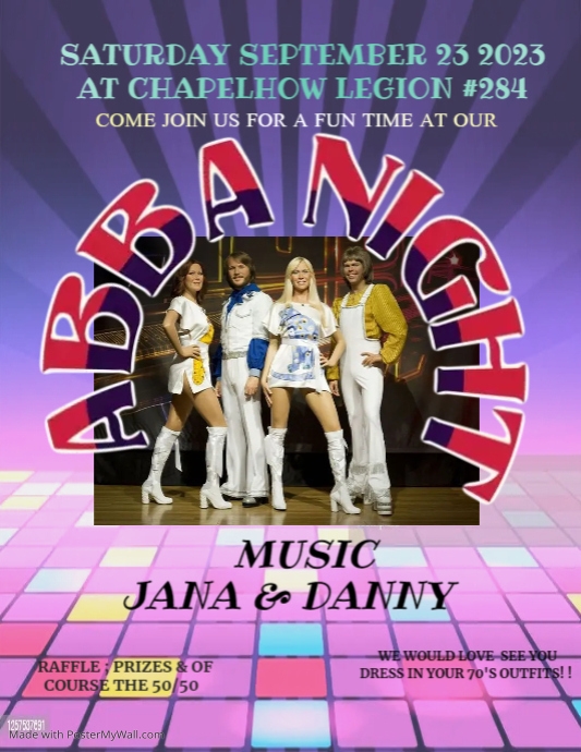 ABBA Night | PosterMyWall