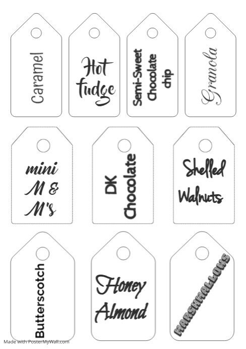 Handmade with Love Printable Labels Tags Temp | PosterMyWall