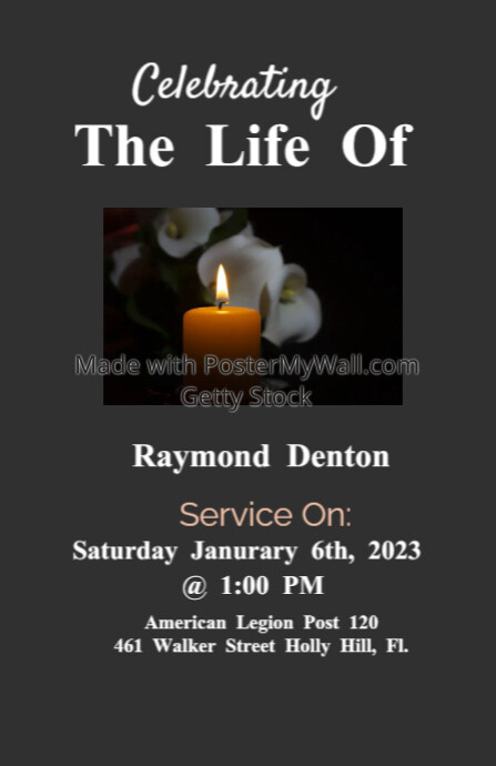 in loving memory poster | PosterMyWall