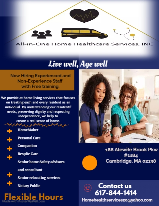 Home Care Video Flyer Ad | PosterMyWall