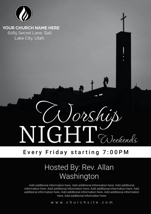 CH 132 Template | PosterMyWall