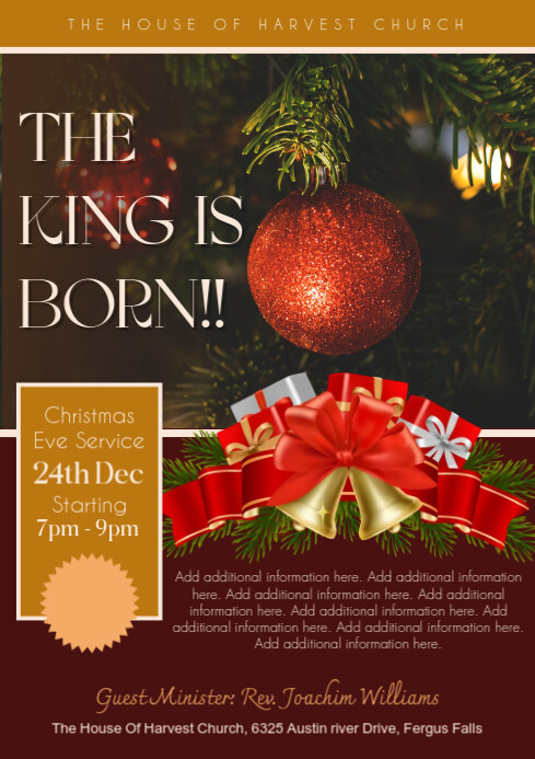 CH 306 Template | PosterMyWall