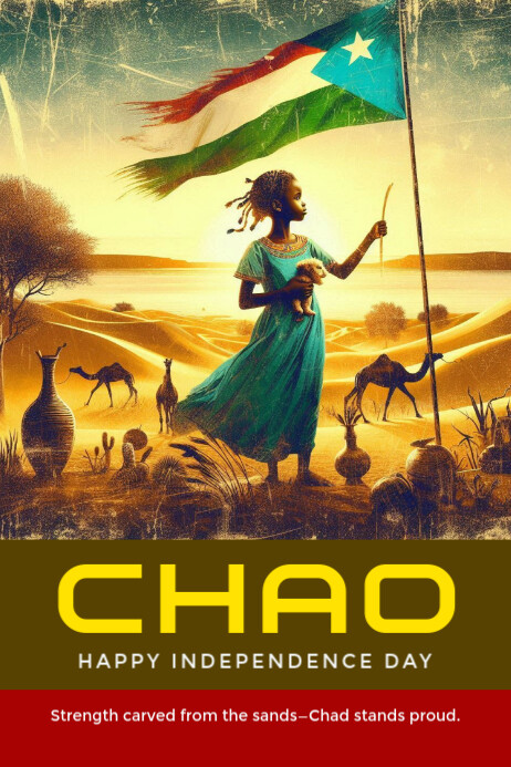 Chad independence day Template | PosterMyWall