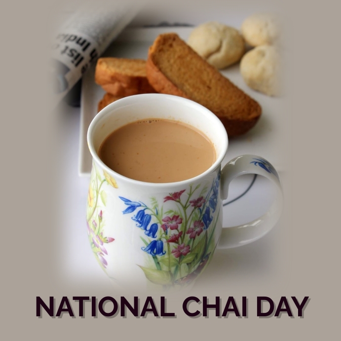 CHAI DAY Template | PosterMyWall