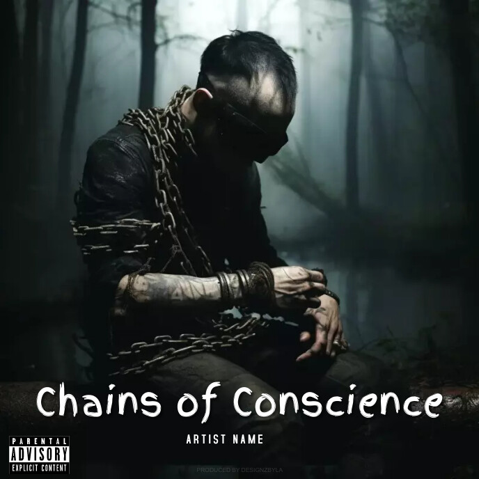 Plantilla de Chains of Conscience Album Cover Design (1) | PosterMyWall