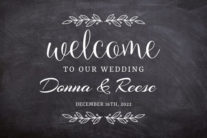 Chalkboard for wedding 60 photos - Vianawedding.com