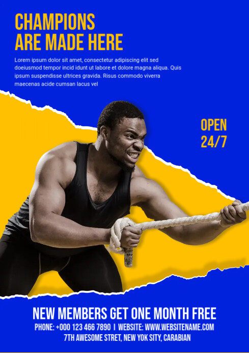 Champions Template | PosterMyWall