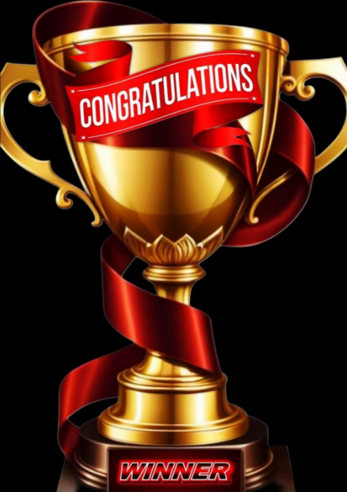 Copia de Championship trophy with gold Silver bronze medals | PosterMyWall